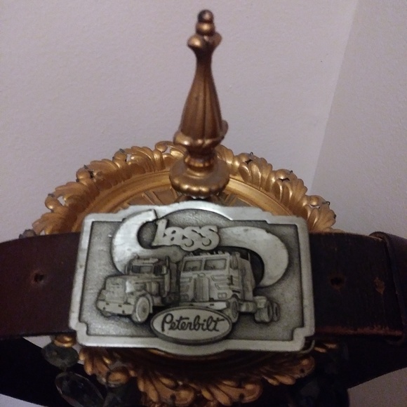 CLASS PETERBILT | Accessories | Vtg 978 Peterbilt Buckle Belt Large ...